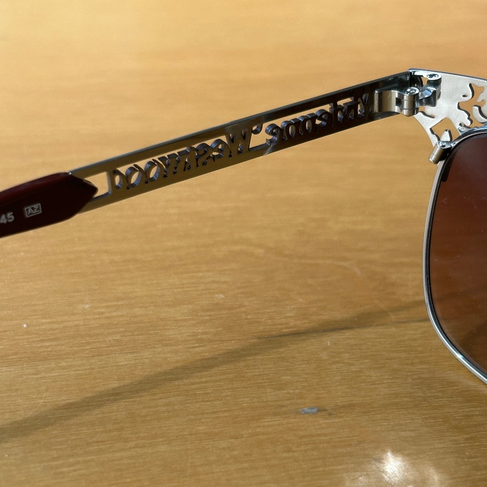 Vivienne Westwood Ray Ban Style See Through Metal Fra… - Gem